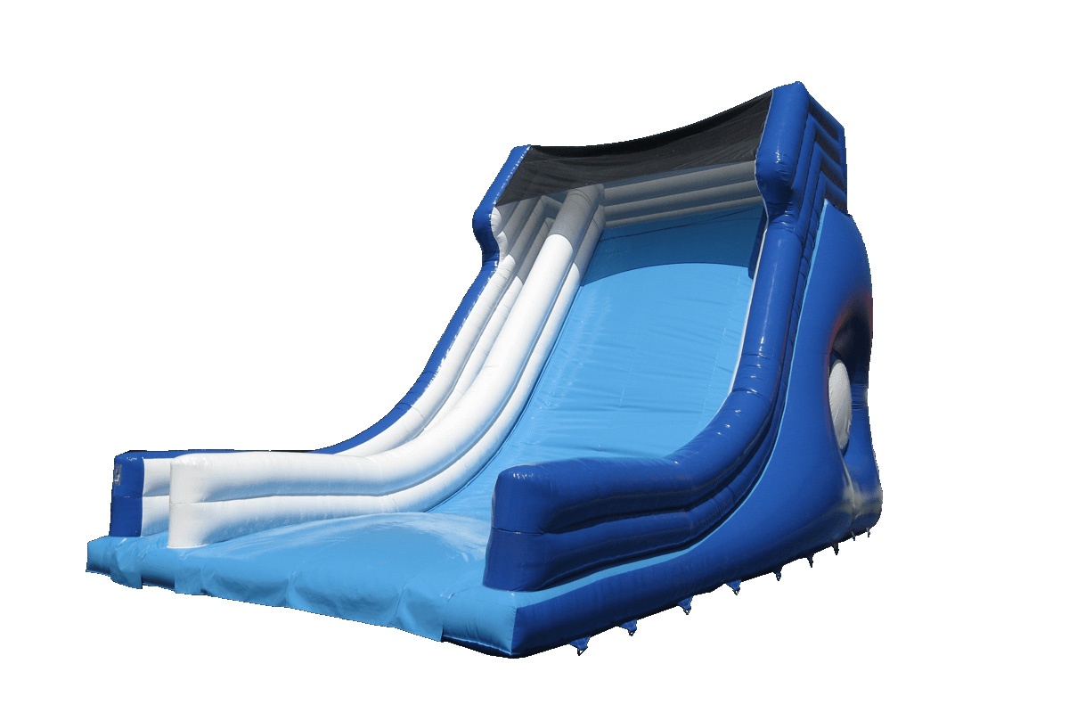 WW050 15ft Platform Drop Inflatable Water Slide Comboinflatable ...